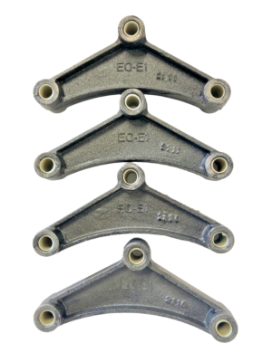 4) Trailer Leaf Spring Triangle Equalizers for 1-3/4" double eye ...