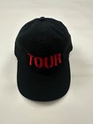 Tour Logo Black Graphic Baseball Cap Hat One Size | eBay