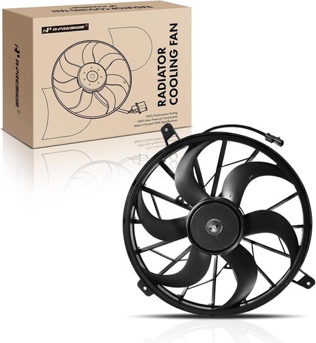 Engine Radiator Cooling Fan Assembly For Select Jeep Liberty Grand ...
