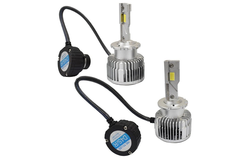 D4S 6000K 35Wx2 LED Replacement Bulb Factory Xenon Headlight W1 Fits ...