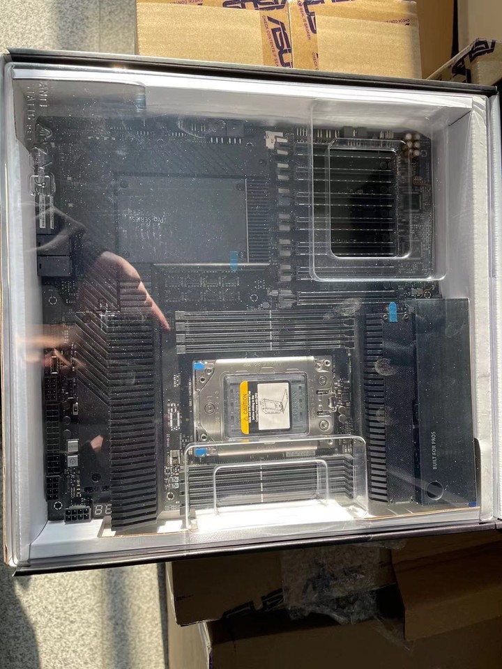 ASUS PRO WS WRX80E-SAGE SE WIFI II sWRX8 AMD WRX80 DDR4 EATX EBB ...