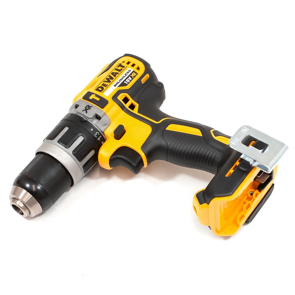 DeWalt DCD796P2-GB 18V XR Brushless Combi Drill with 2x 5.0Ah Batteries ...