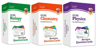 CGP GCSE AQA TRIPLE SCIENCE AQA Revision Question Cards | eBay UK