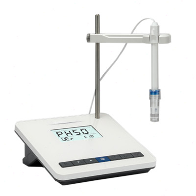 Lab PH Meter with PH Buffer Powder mV Range -1599～1599mV PH Range 0.00 ...