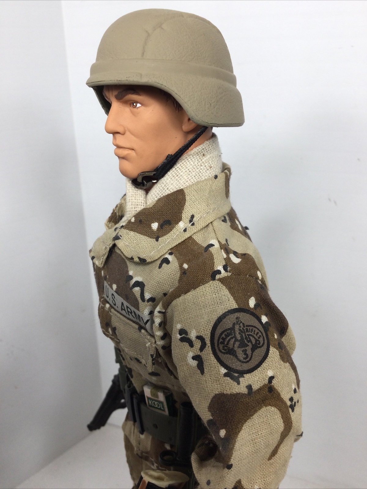 1/6 CUSTOM HASBRO GI JOE US ARMY 1ST GULF WAR M-4 BERETTA 9MM ...