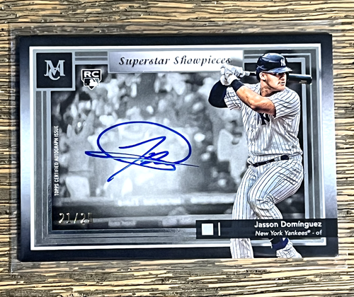 2024 Topps Museum Collection Superstar Showpieces Jasson Dominguez ...
