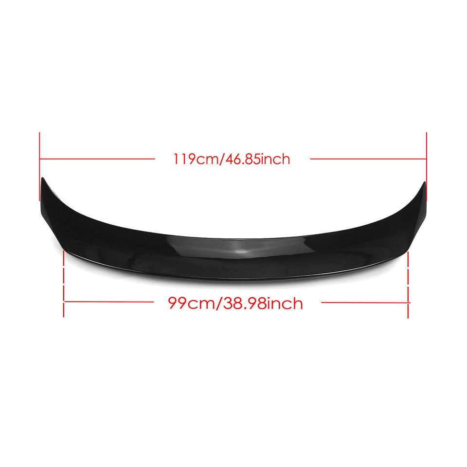 Glossy Rear Bumper Diffuser Wing Kit For 2014-2020 2016 LEXUS IS200t ...