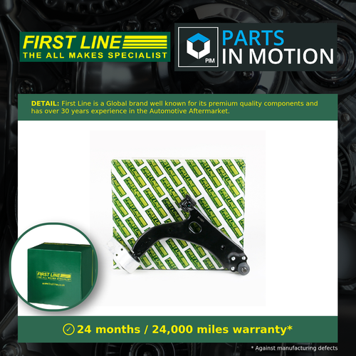 Wishbone / Suspension Arm Front Right FCA6130 First Line Track Control ...