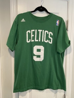 Adidas Boston Celtics Youth L Rajon Rondo #9 Cotton Graphic Print Tee ...