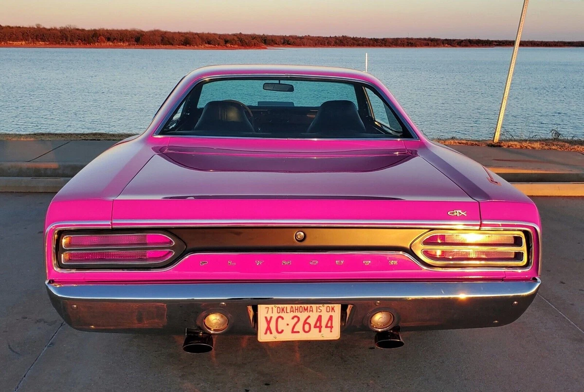 Mopar’s Eye-Popping Hot Pink on a ‘70 Plymouth GTX