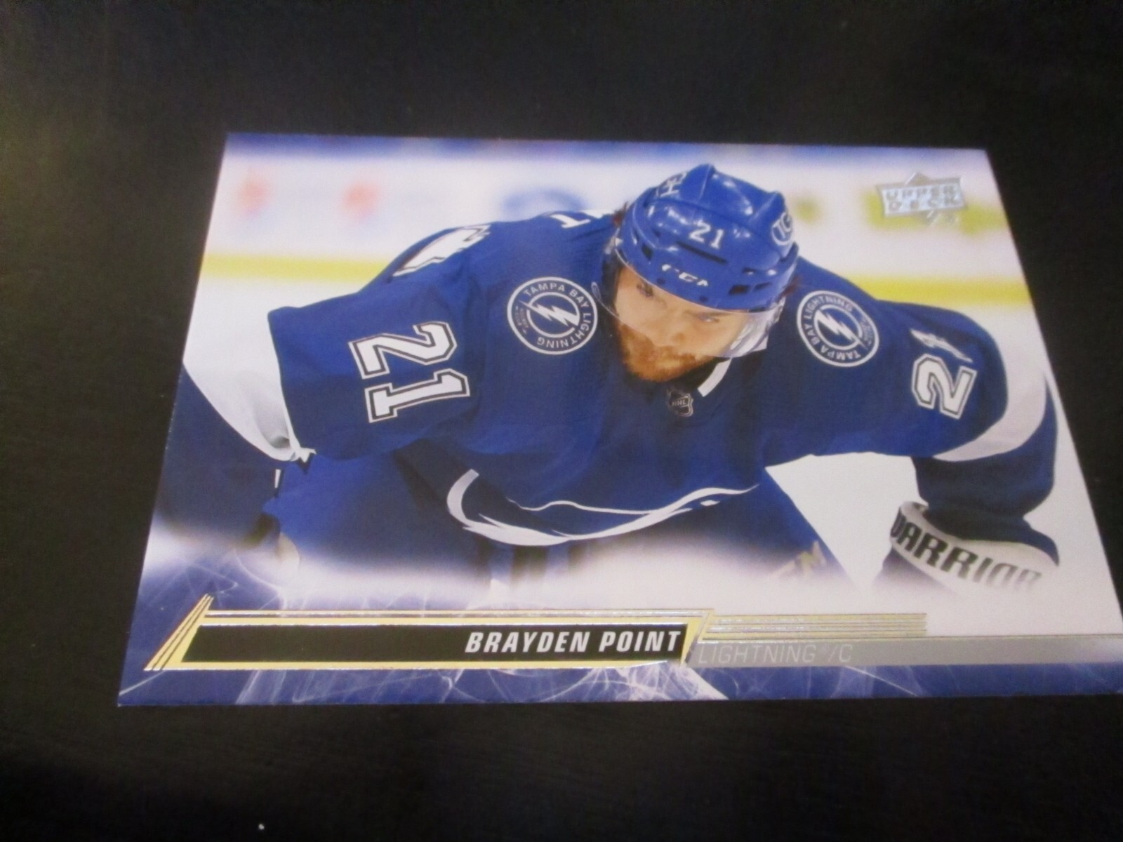brayden point (tampa bay lightning - center) 2022/23 upper deck card ...