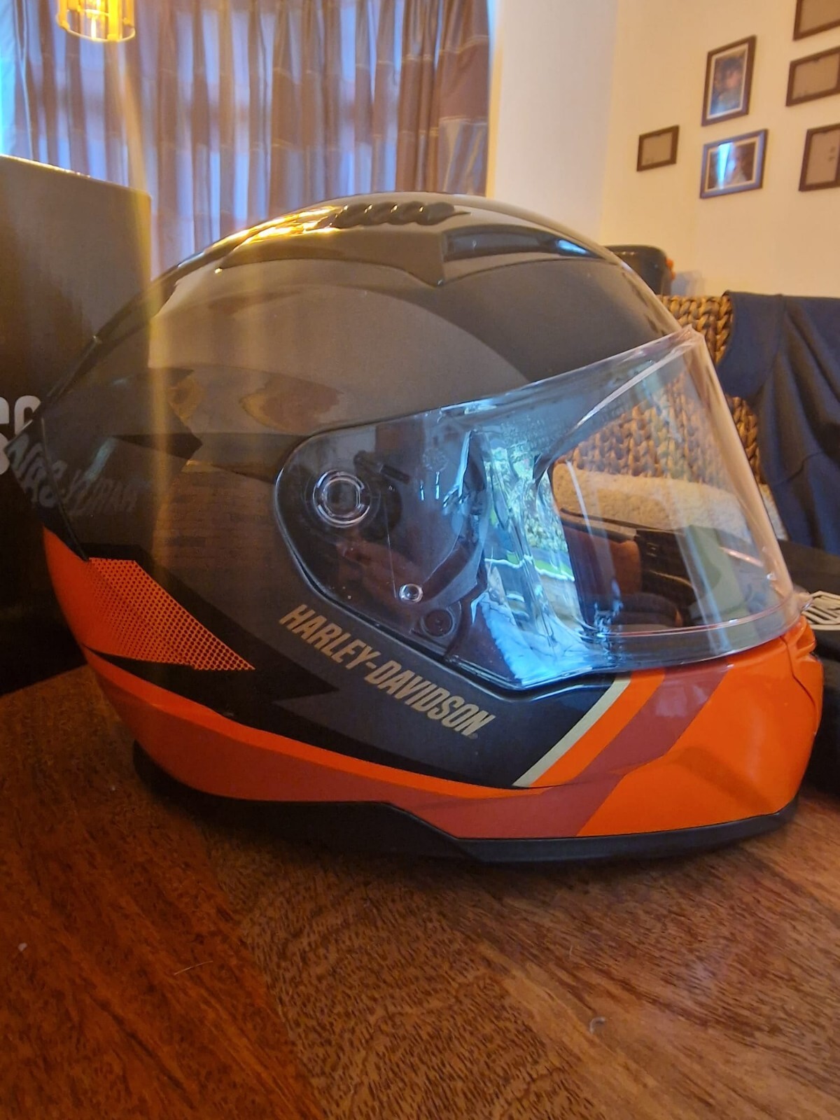 Harley-Davidson Killian M05 Full Face Helmet Orange-black 98114-20ex XL ...