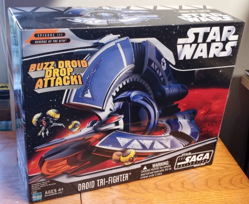 Star Wars Revenge Of The Sith Droid Tri-Fighter New in Box 2005 | eBay