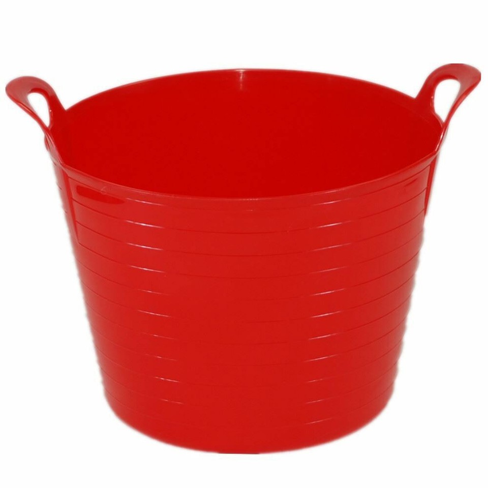 42L Flexi Tub Toy Box Kids Children Child Storage Tidy Bucket Assorted ...