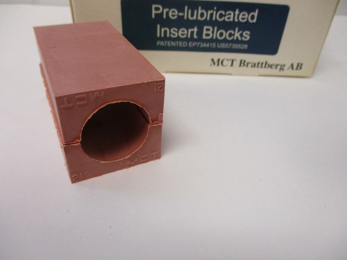 MCT BRATTBERG INSERT BLOCK 30/21 LYCRON, CABLE 0.81-0.85(32PC LOT) = 16 ...