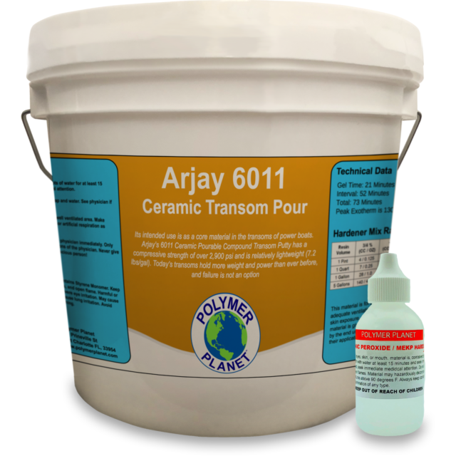 Arjay 6011 Ceramic Pourable Polyester Bonding Compound for sale online ...