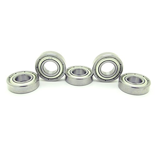 5PCS 6900ZZ 10x22x6mm Metal Shielded Skateboard Ball Bearing Bearings ...