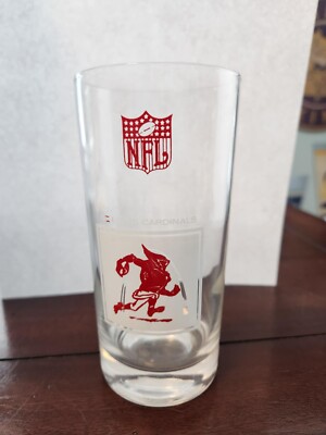 ST. LOUIS CARDINALS 60's VINTAGE DRINKING GLASS NFL - RARE! | eBay