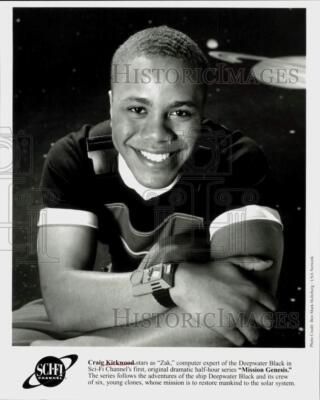 Press Photo Actor Craig Kirkwood as Zak in "Mission Genesis" TV Series ...