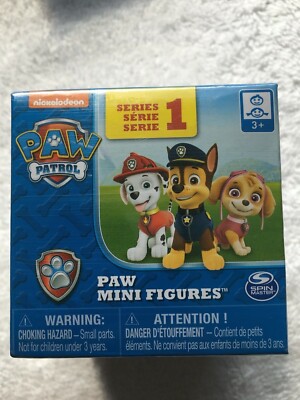 Lot of 3 New Paw Patrol MIGHTY PUPS Series 1 Paw Mini Figures Blind Box ...