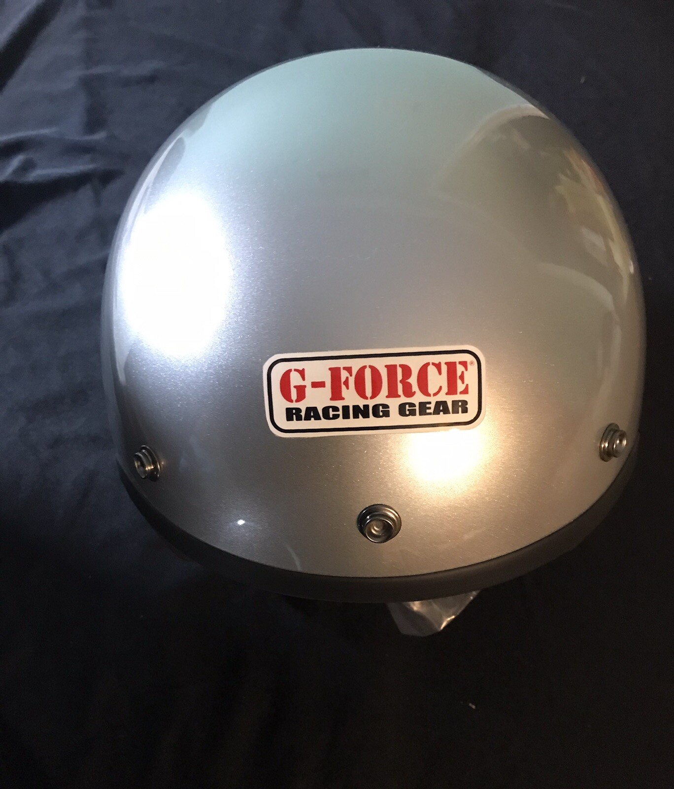 G-Force X1R Open Face Motorcycle Helmet DOT Silver Adult XS for sale ...