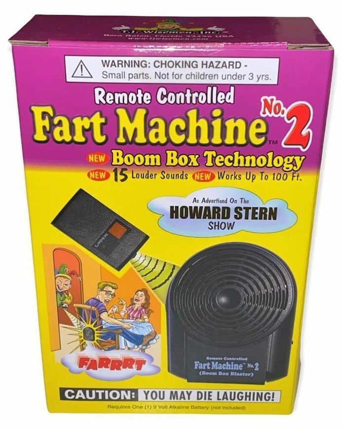 Fart Machine # 2 - NEW VERSION with remote + 1 Million Bill Bonus | eBay