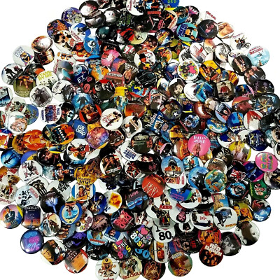 80s Movie Bundle 2.25" Pinback Buttons Retro Pop Culture Film Icons ...
