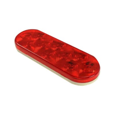 LED 6" Oval Red Trailer Stop/Turn/Tail Light | eBay
