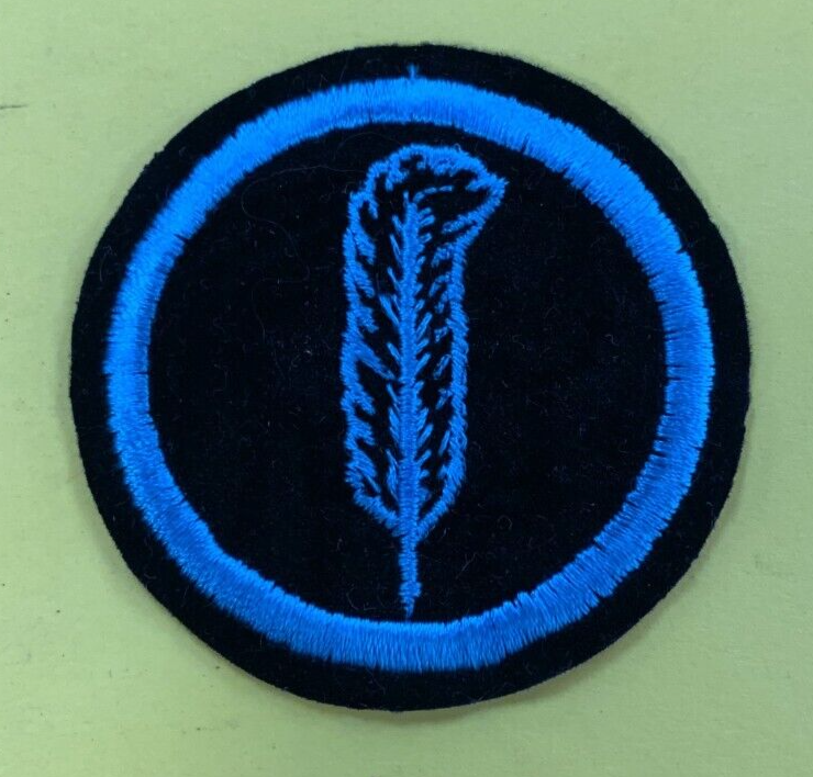 VINTAGE Boy Scouts Of America "Scribe" Blue Feather Outdoors Nostalgia ...