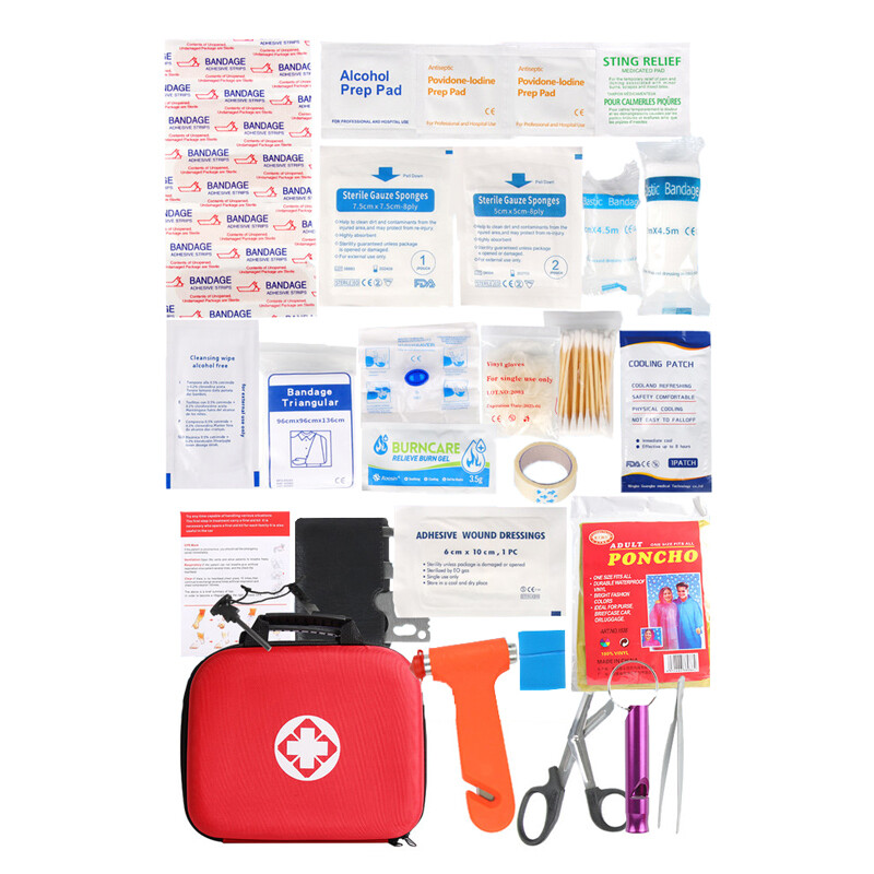 EMT Emergency Responder First Aid Kit Medical Trauma Bag for Disaster ...