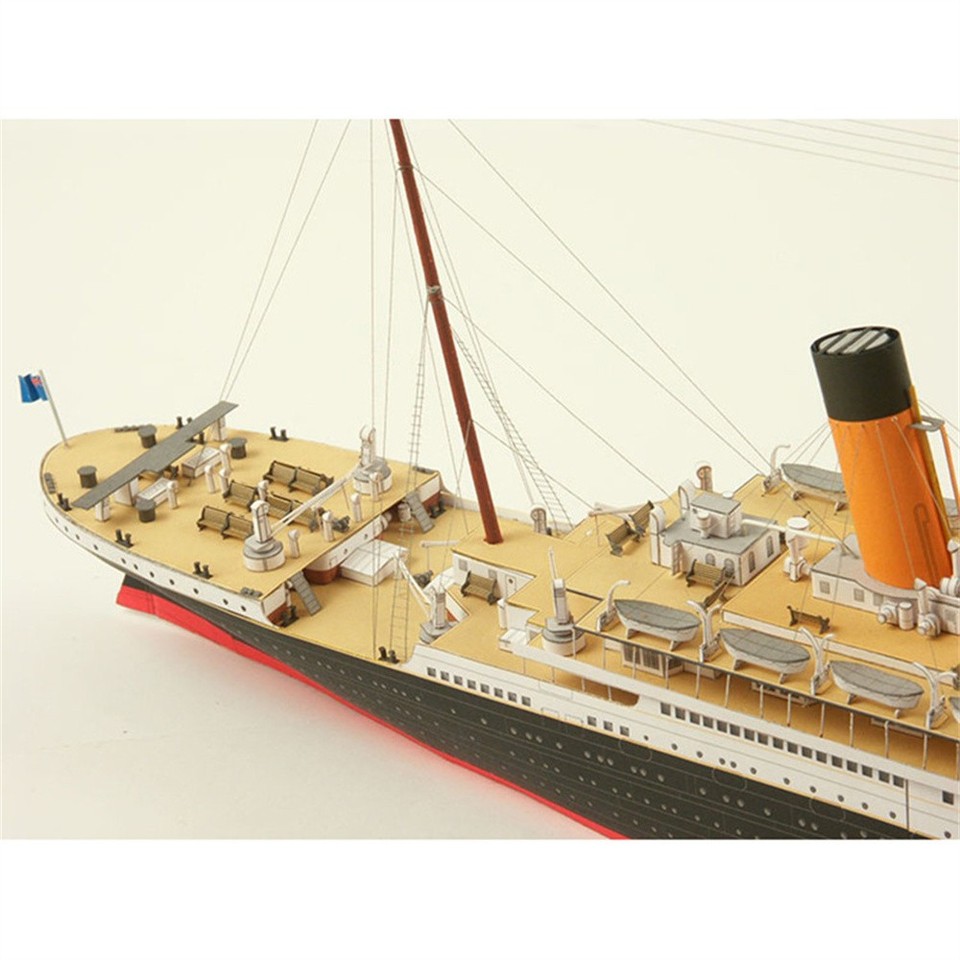 British Titanic Cruise Paper Model Ship Model Handmade Craft Unassembled 1/400 | eBay