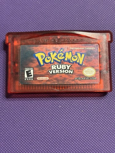 Pokémon: Ruby Version (Game Boy Advance, 2003) Tested Dry Battery | eBay