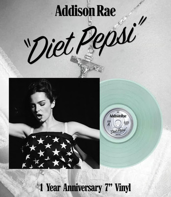 Addison Rae Diet Pepsi ONE 1 YEAR ANNIVERSARY 7 🥤 Pepsi Clear LTD /1000 ...
