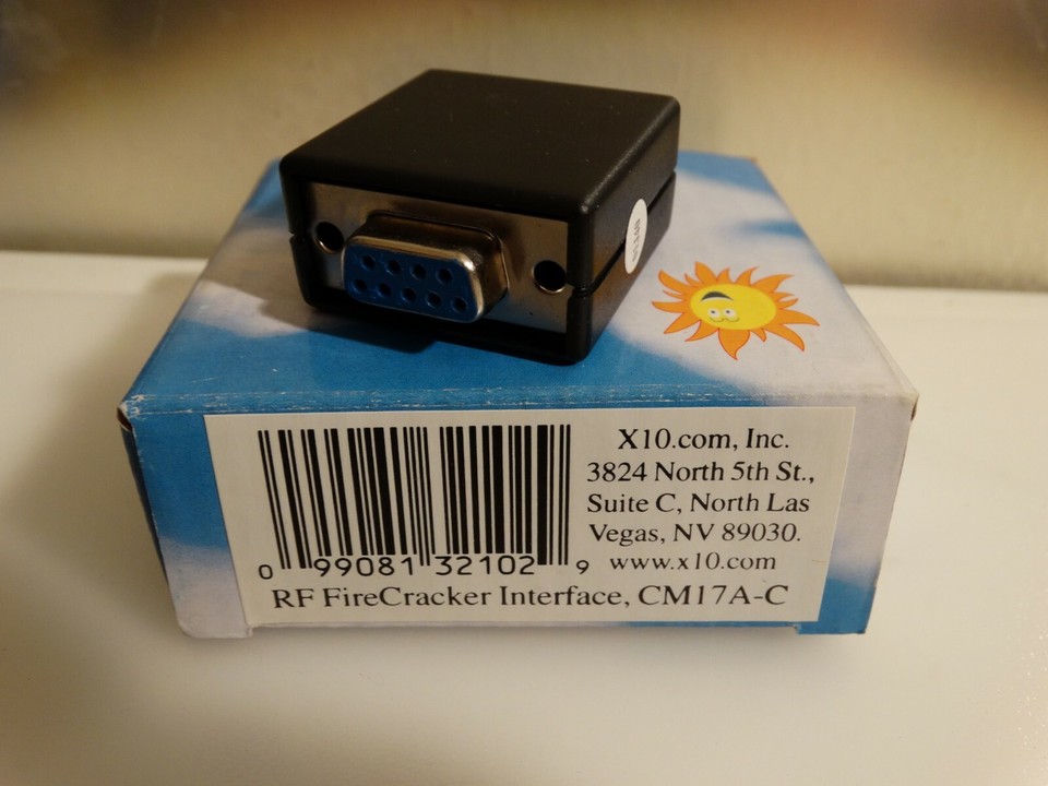 X10 Home Automation Set wireless receiver, remote, battery charger, and ...