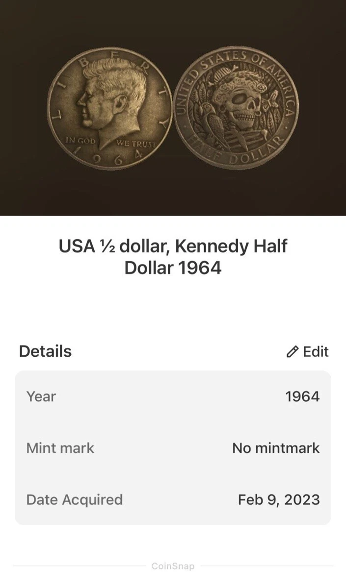 Back Of Half Dollar