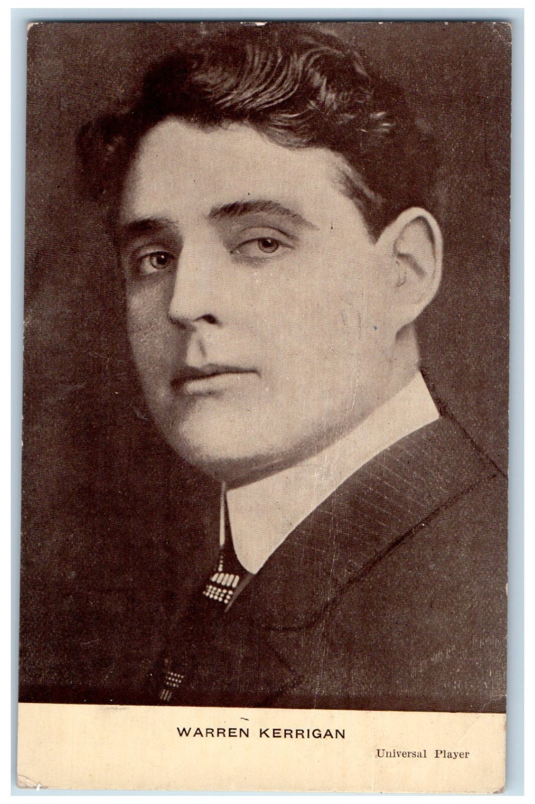 Warren Kerrigan Actor Bijou Theater Vaudeville Advertising Ware MA ...