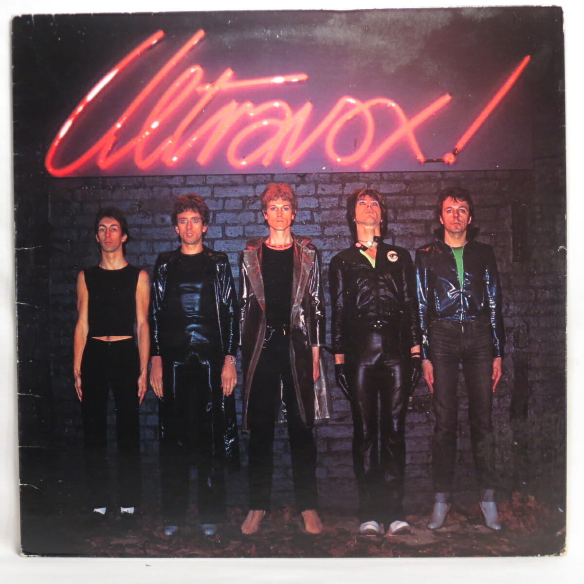 ULTRAVOX ‎– ULTRAVOX ! 1977 1st UK issue LP VG+/EX John Foxx, Brian Eno ...