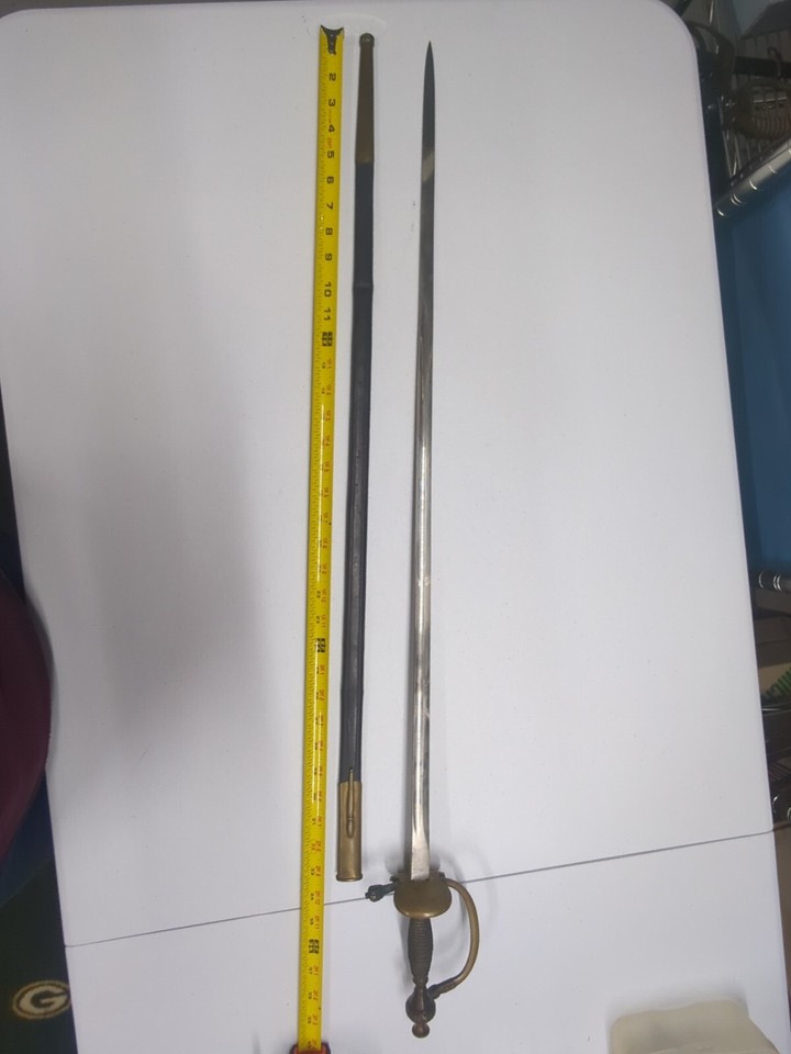 WWI Imperial German Civil Officer Sword Blade Pommel Alexander Coppel ...