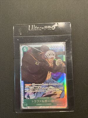 Trafalgar Law OP01-047 Secret Rare Holo - Romance Dawn Japanese One ...