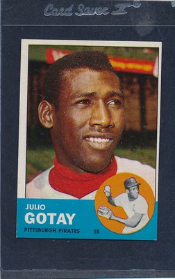 1963 Topps #122 Julio Gotay Pirates EX 63T122-90316-4 | eBay