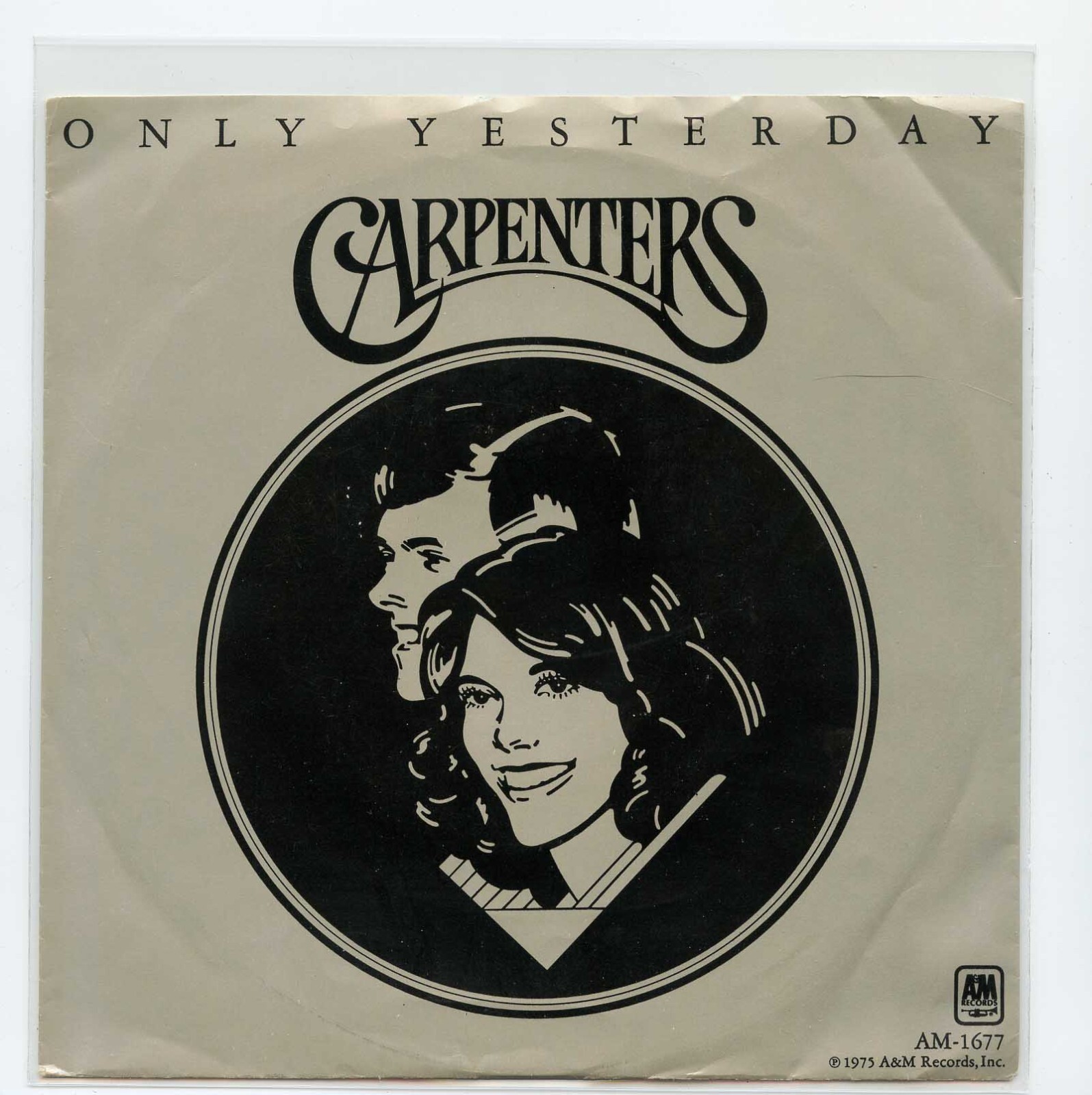 Carpenters Only Yesterday 45 | eBay