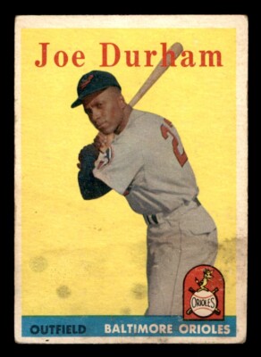 1958 Topps Baseball #96 Joe Durham PR *e1 | eBay