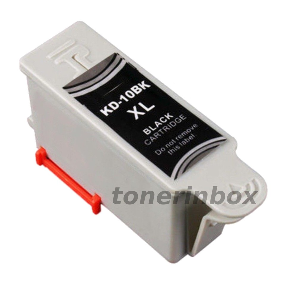 5 Pack #10XL Black Ink for Kodak 10 ESP 3200 3250 5200 5250 7250 9250 ...