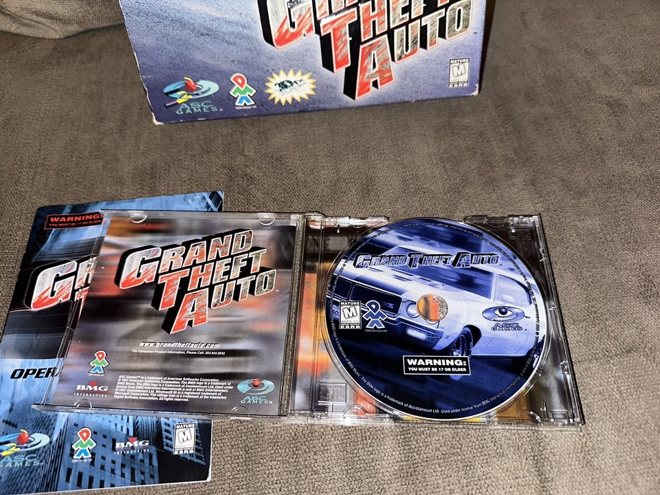 Grand Theft Auto / GTA - US Big Box Edition PC | eBay