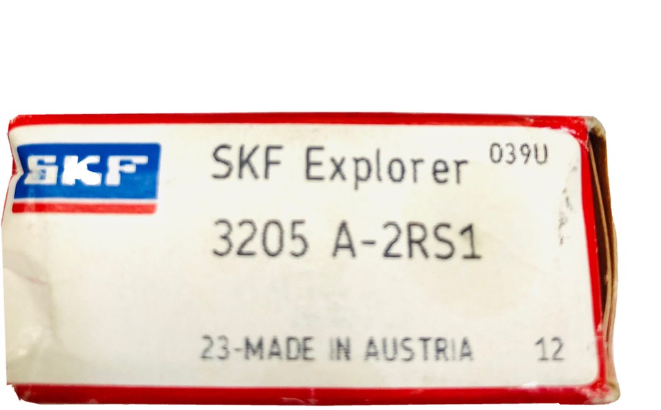 SKF 3205 A-2RS1 DOUBLE ROW BALL BEARING | eBay