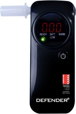 AlcoLimit Defender Alcohol Breathalyser AS3547 Certified | eBay Australia