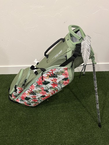 NEW!! CALLAWAY HYPERLITE ZERO STAND BAG 2025 GREEN TROPICS ALOHA ...