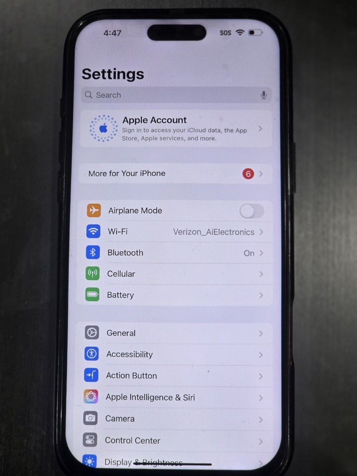 (AT&T Cricket) Apple iPhone 16 Pro Max A3084 - 256GB Black Titanium ...