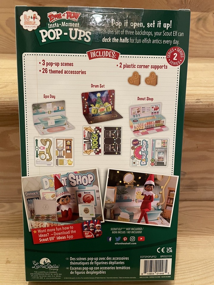 Elf On Shelf Pop-Up Scout Elves At Play Insta-Moment Pop-Ups New 46 ...