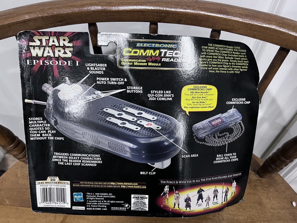 Hasbro 1998 STAR WARS Episode I NIB Electronic COMMTECH READER | eBay